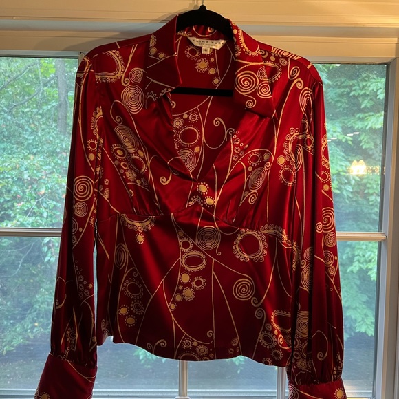 Trina Turk | Tops | Trina Turk Silk Blouse | Poshmark